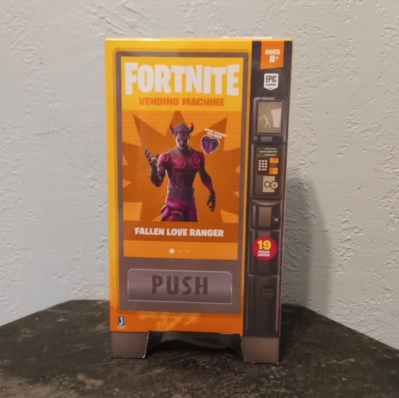 Jazwares | Toys | Fortnite Fallen Love Ranger Vending Machine Nwt ...